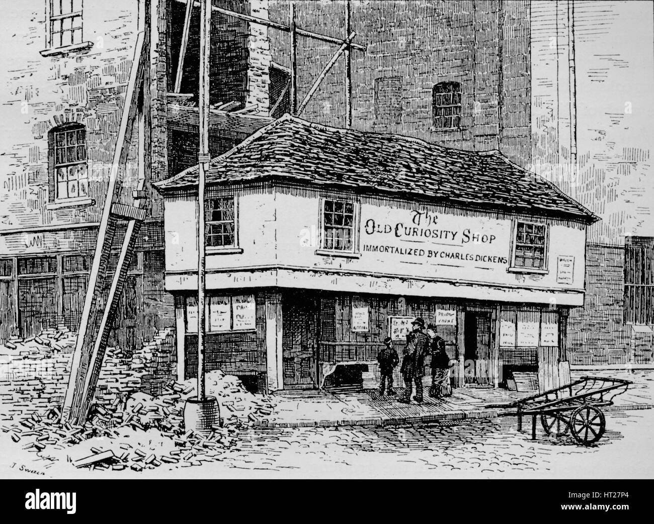 The Old Curiosity Shop near Lincoln's Inn Fields, London, c1860 (1911 ...