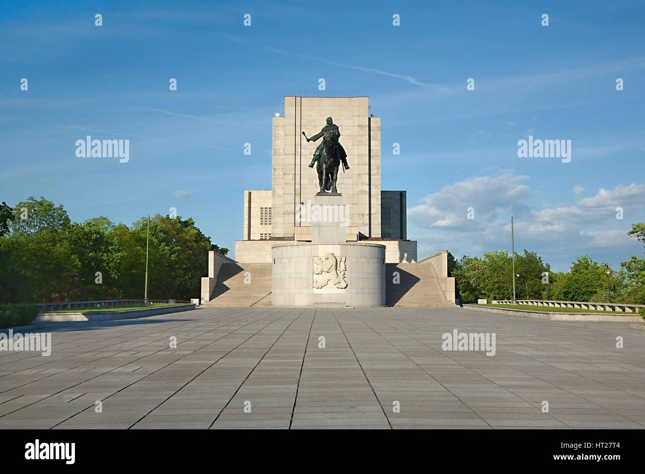 National monument in vitkov hi-res stock photography and images - Alamy