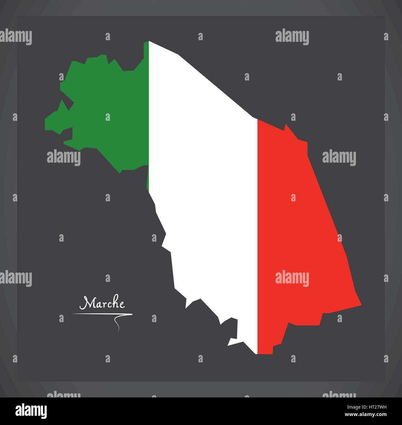 Marche Map High Resolution Stock Photography and Images - Alamy