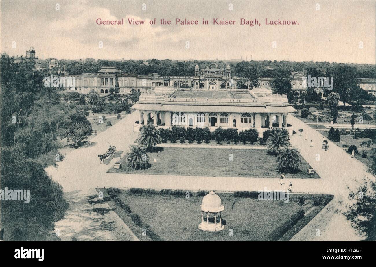 'General View of the Palace in Kaiser Bagh, Lucknow', c1900. Artist ...