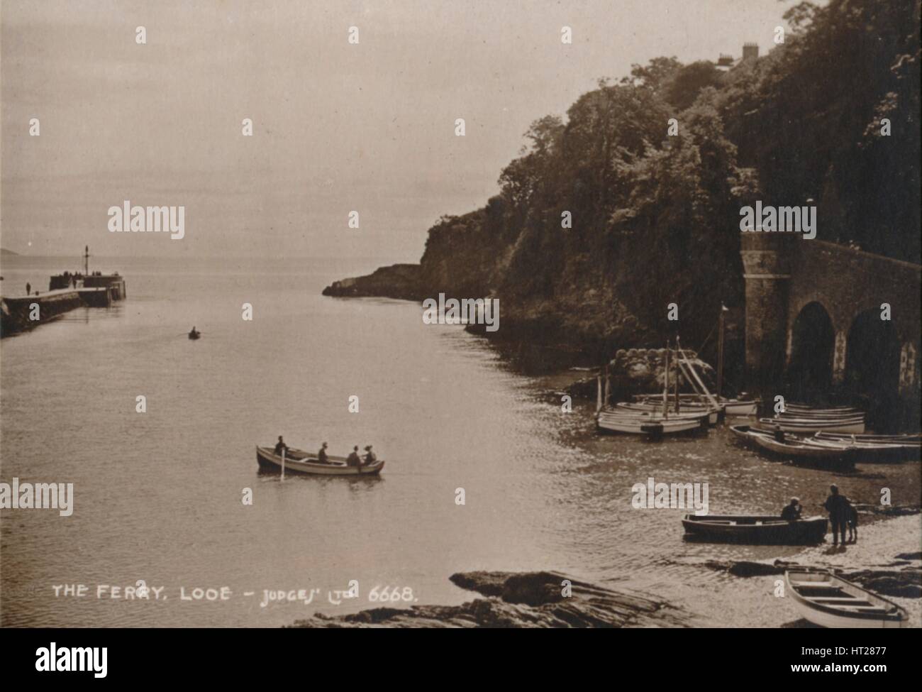 Looe Ferry Boat High Resolution Stock Photography and Images - Alamy