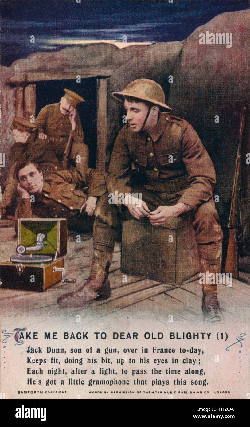 Bamforth postcard hi-res stock photography and images - Alamy