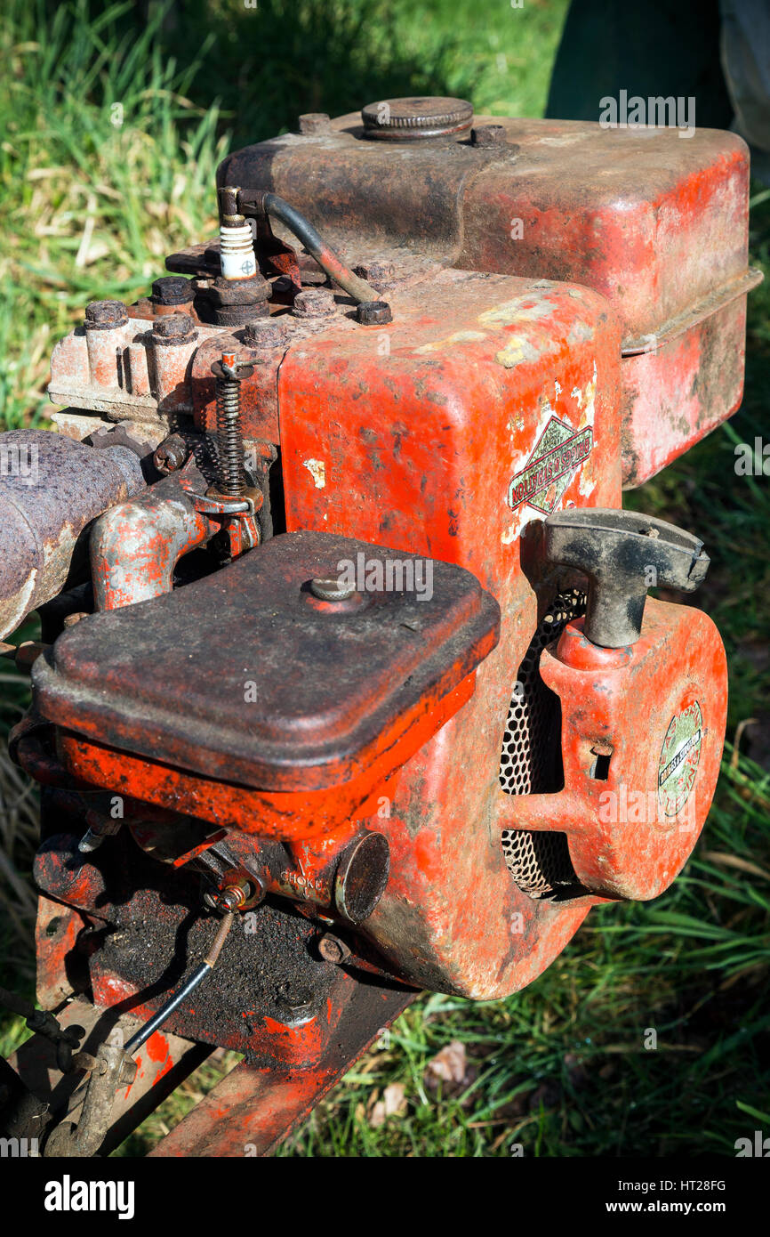 Old rotavator hi-res stock photography and images - Alamy