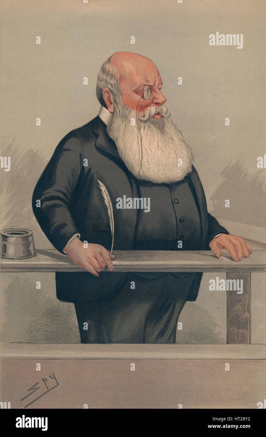 'Richard Pigott', 1889. Artist: Sir Leslie Matthew Ward Stock Photo - Alamy