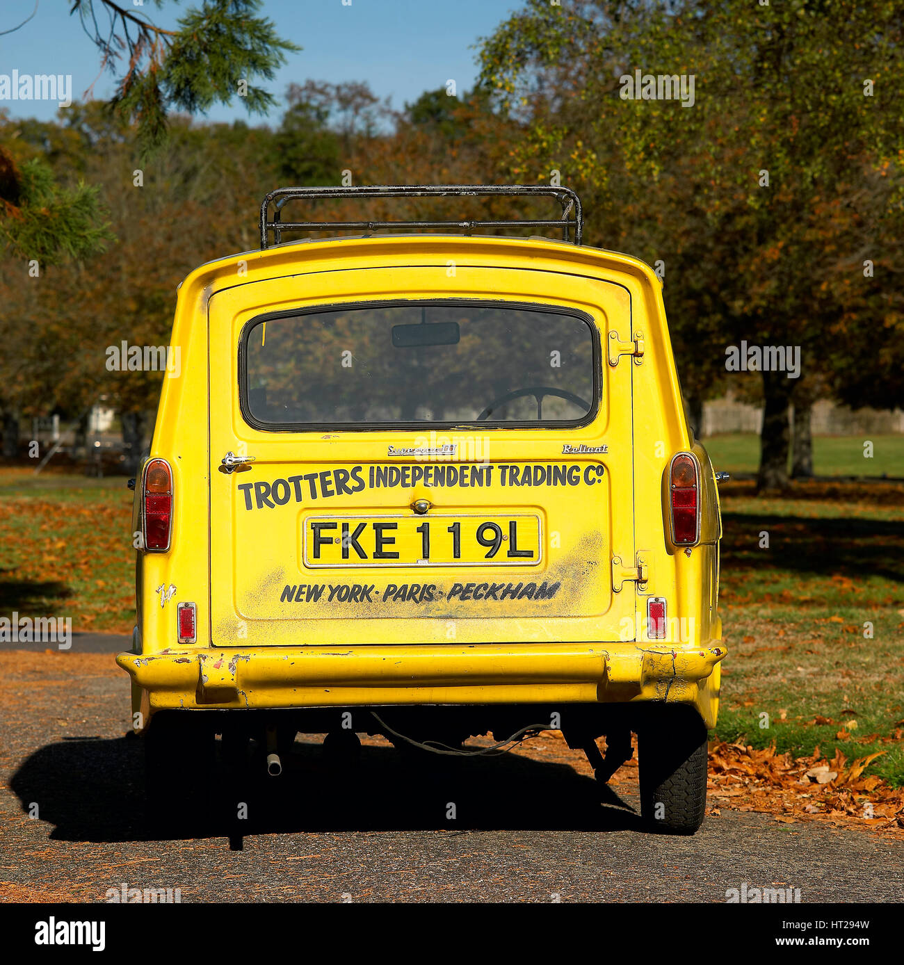 Trotter's Reliant Van from 'Only Fools and Horses' tv programme ...