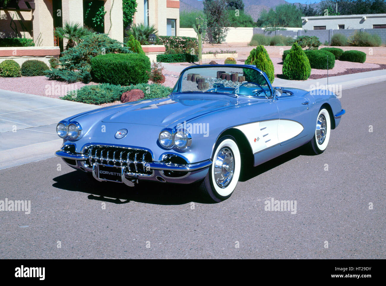 1959 chevrolet corvette convertible hi-res stock photography and images ...