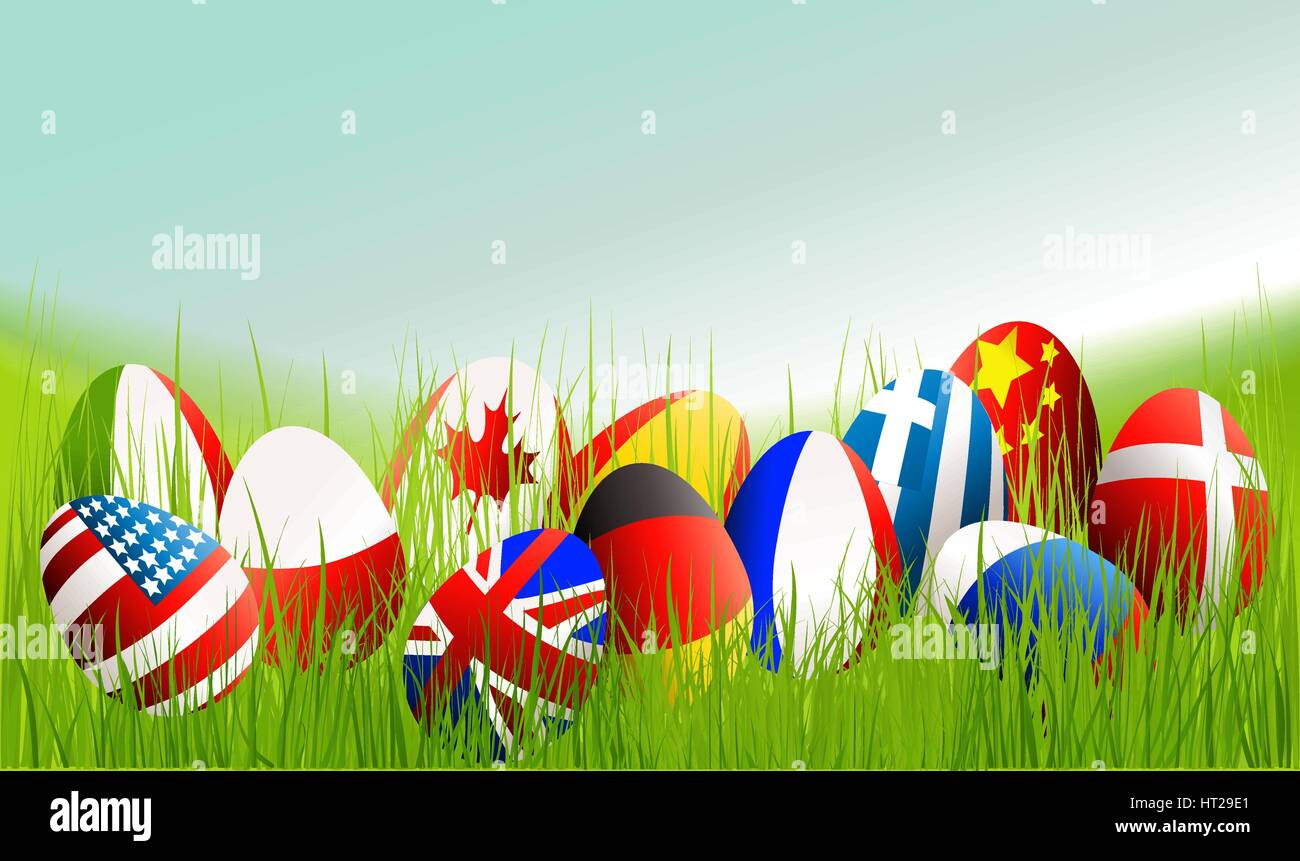Easter celebration germany Stock Vector Images - Alamy