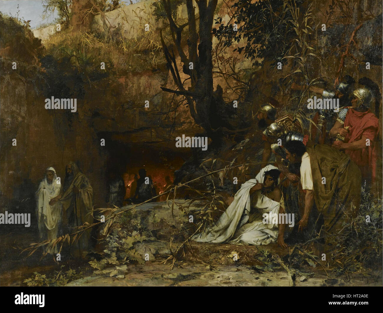 Early christian catacombs hi-res stock photography and images - Alamy