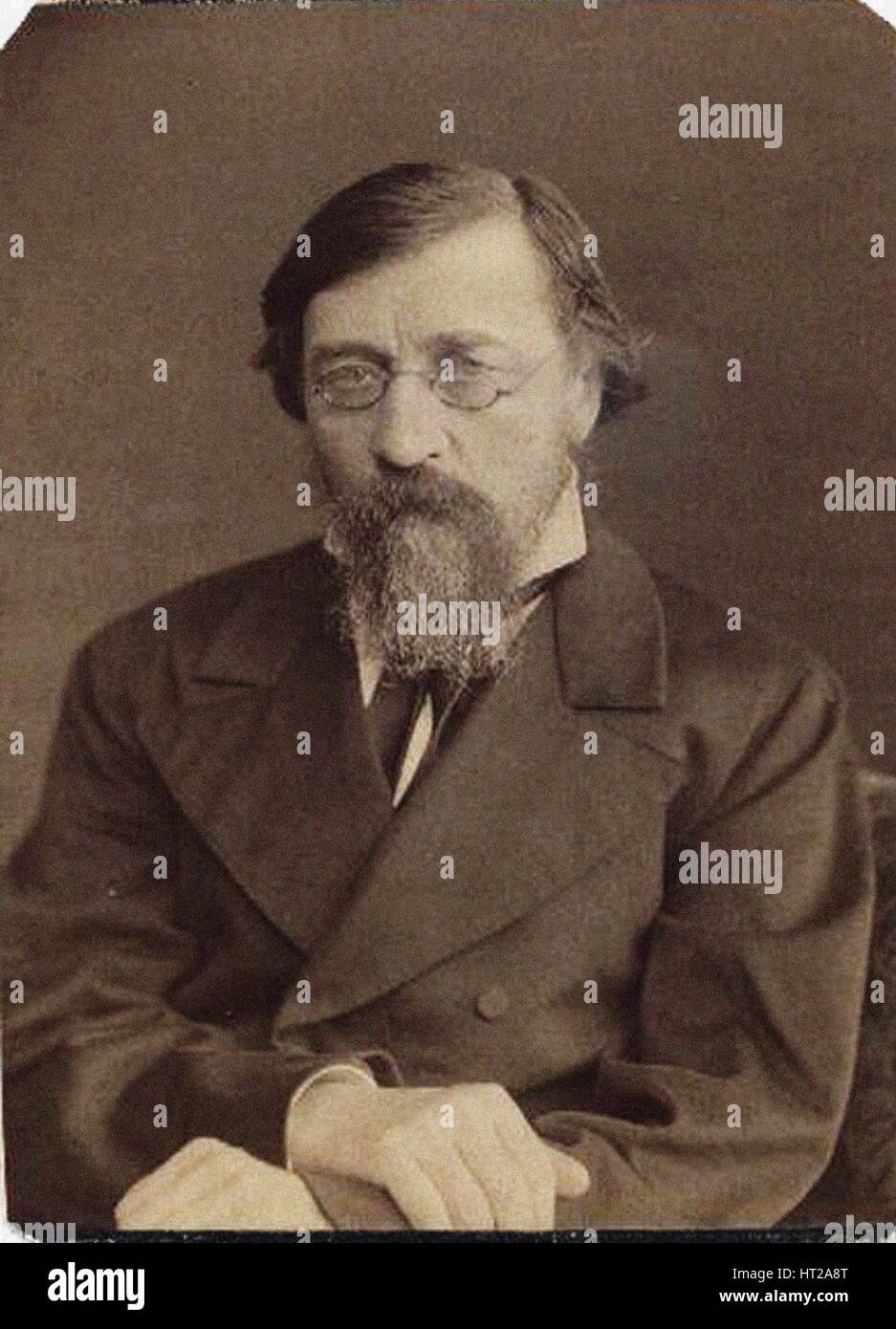 Nikolay Gavrilovich Chernyshevsky (1828–1889), 1888. Artist: Photo ...
