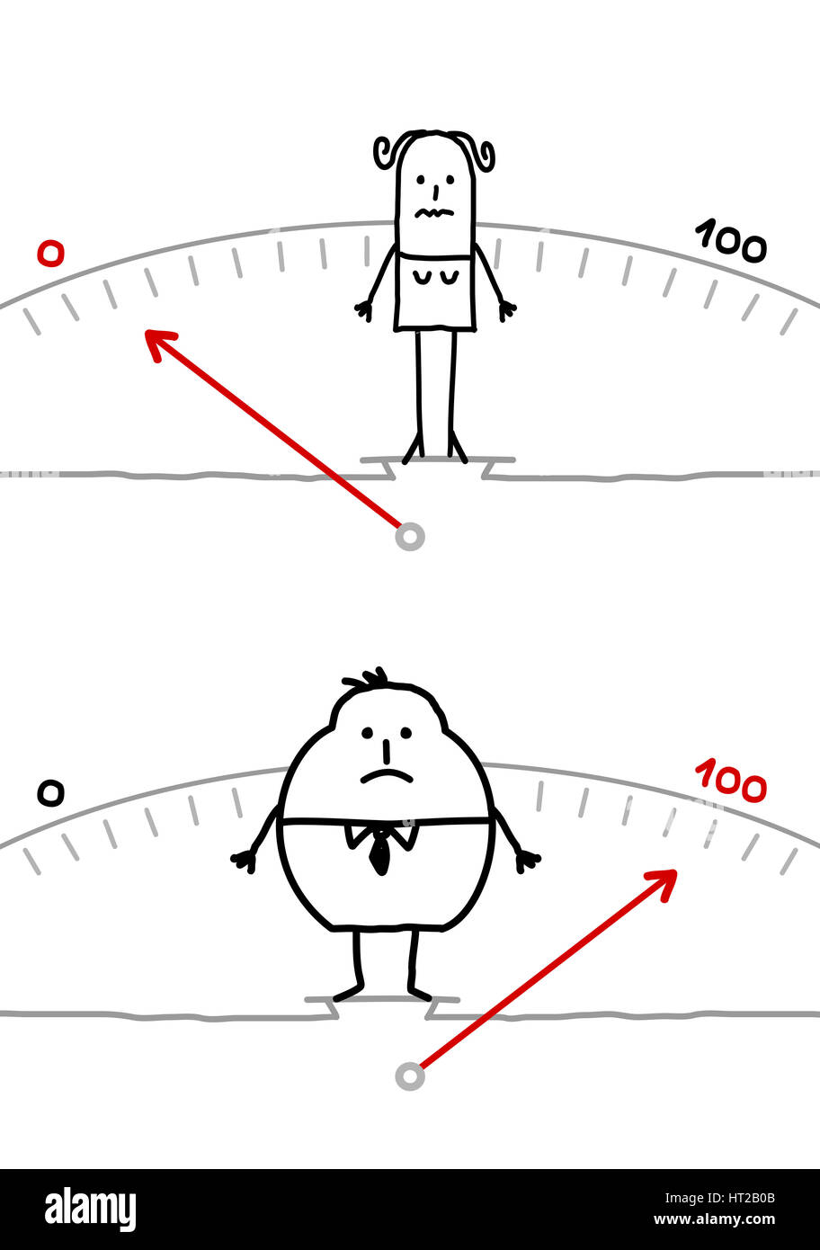 Underweight people hi-res stock photography and images - Alamy