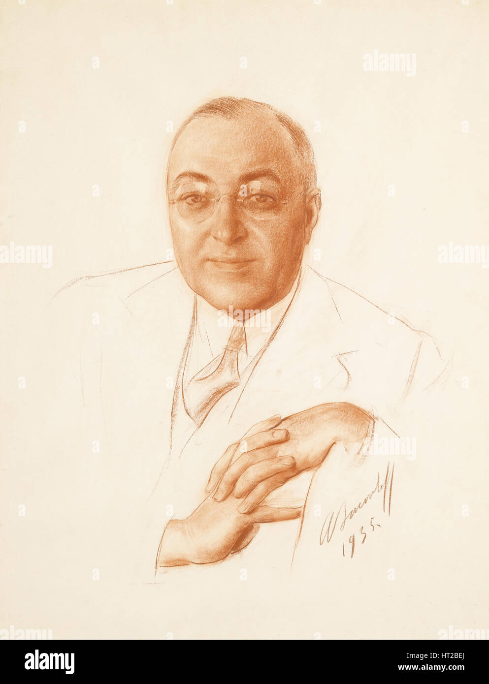 Portrait of Boris Alexandrovich Bakhmeteff (1880-1951), 1935. Artist ...