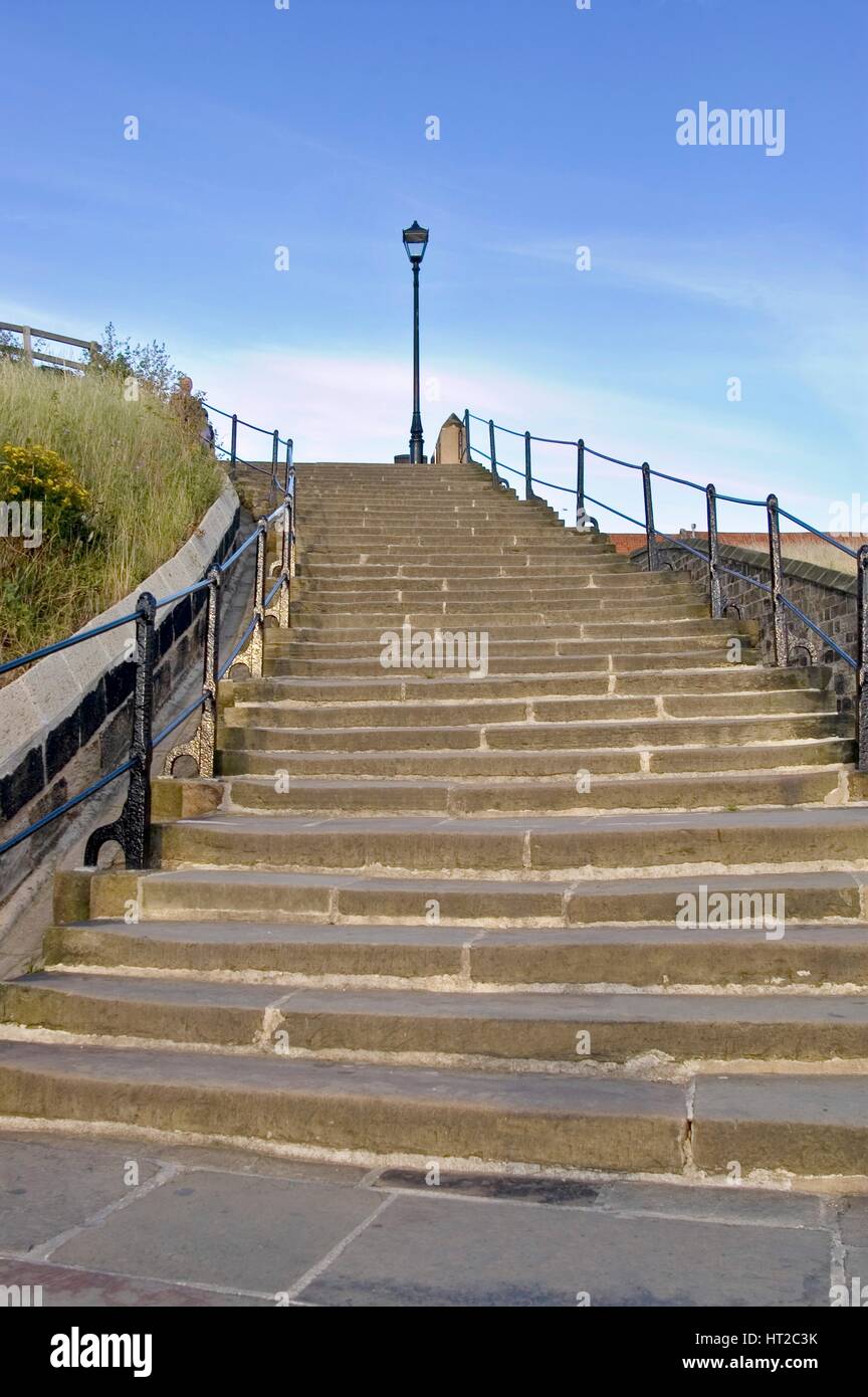 Church Stairs, Whitby Abbey, North Yorkshire, 2007. Artist: Historic ...