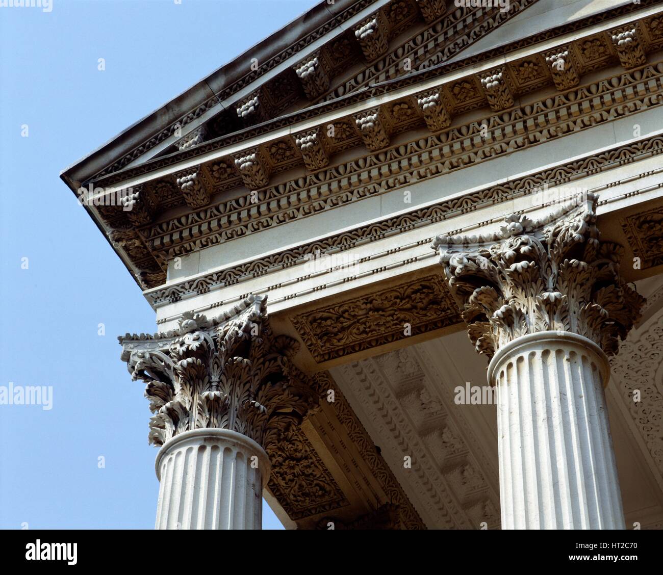 Corinthian portico hi-res stock photography and images - Alamy