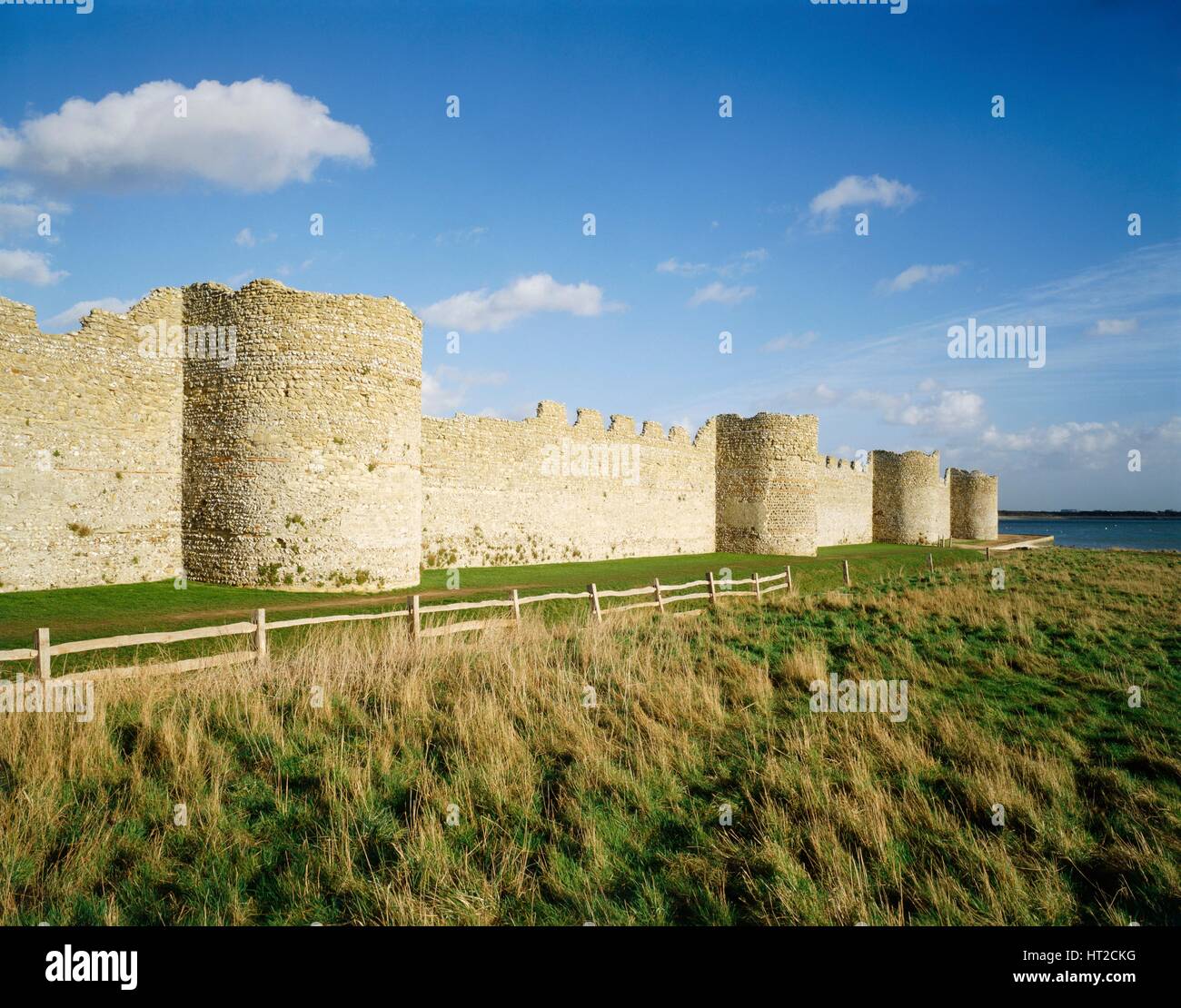 Portchester Castle, Hampshire, c2000s(?). Artist: Unknown Stock Photo ...
