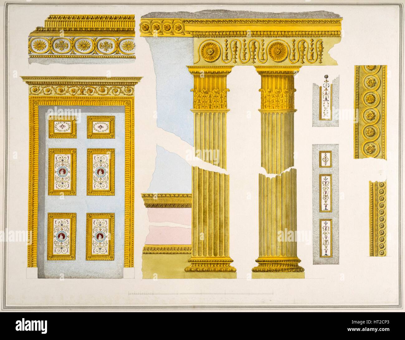 Georgian architectural drawing hi-res stock photography and images - Alamy