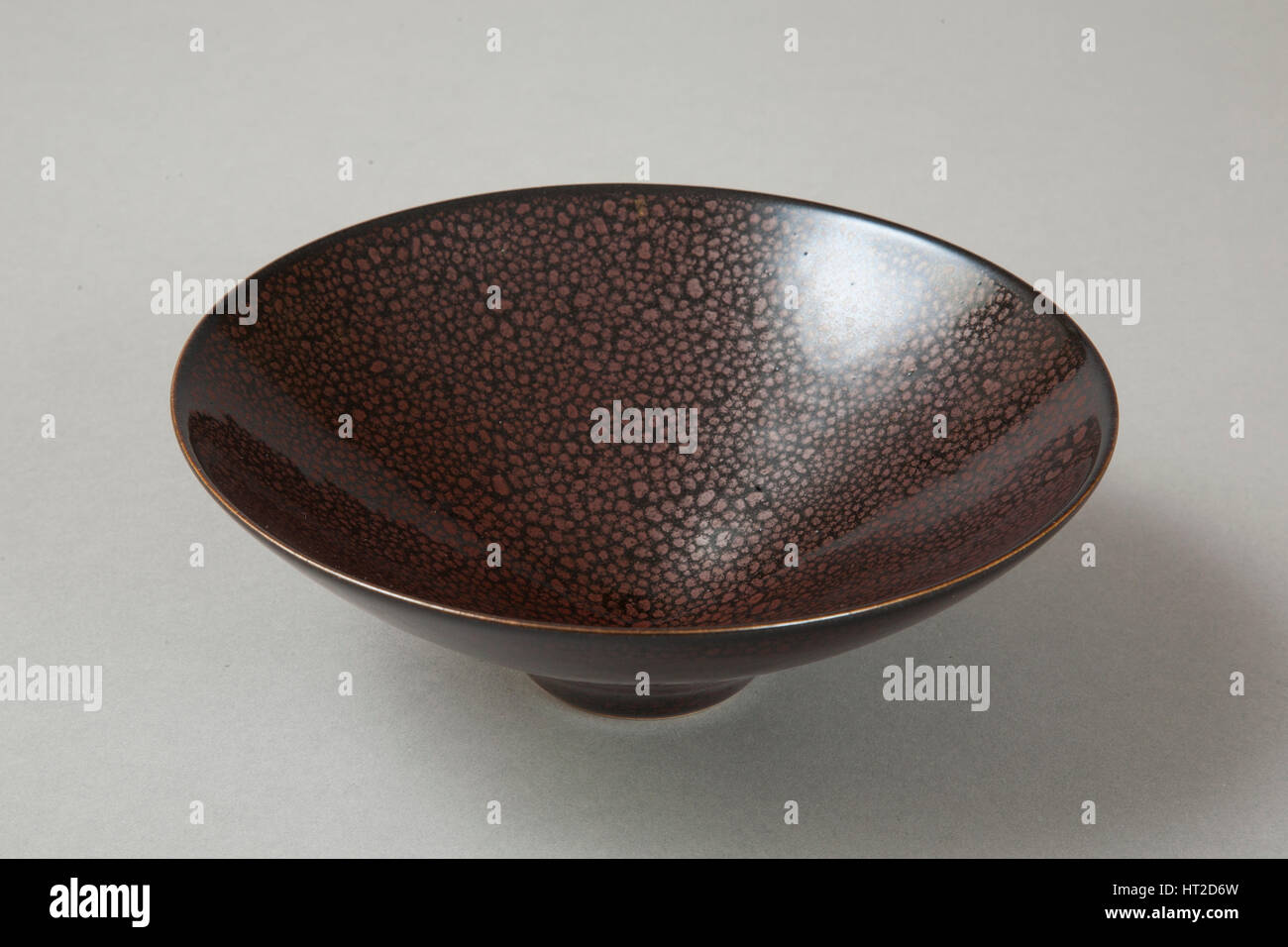 Conical Cizhou-type bowl with spotted iron-rust décor, 1980s. Artist ...
