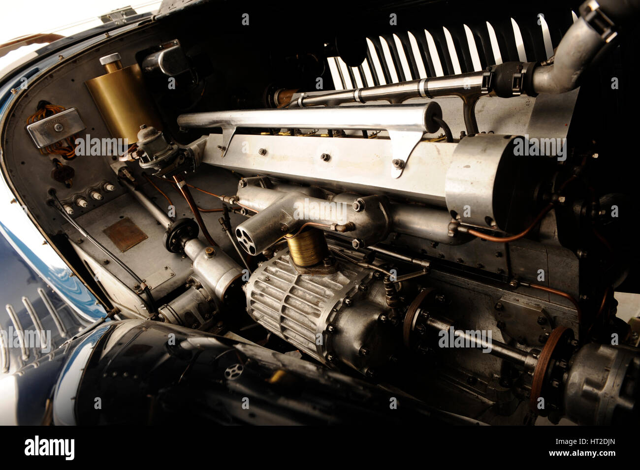 Bugatti type 55 1932. Artist: Simon Clay Stock Photo - Alamy