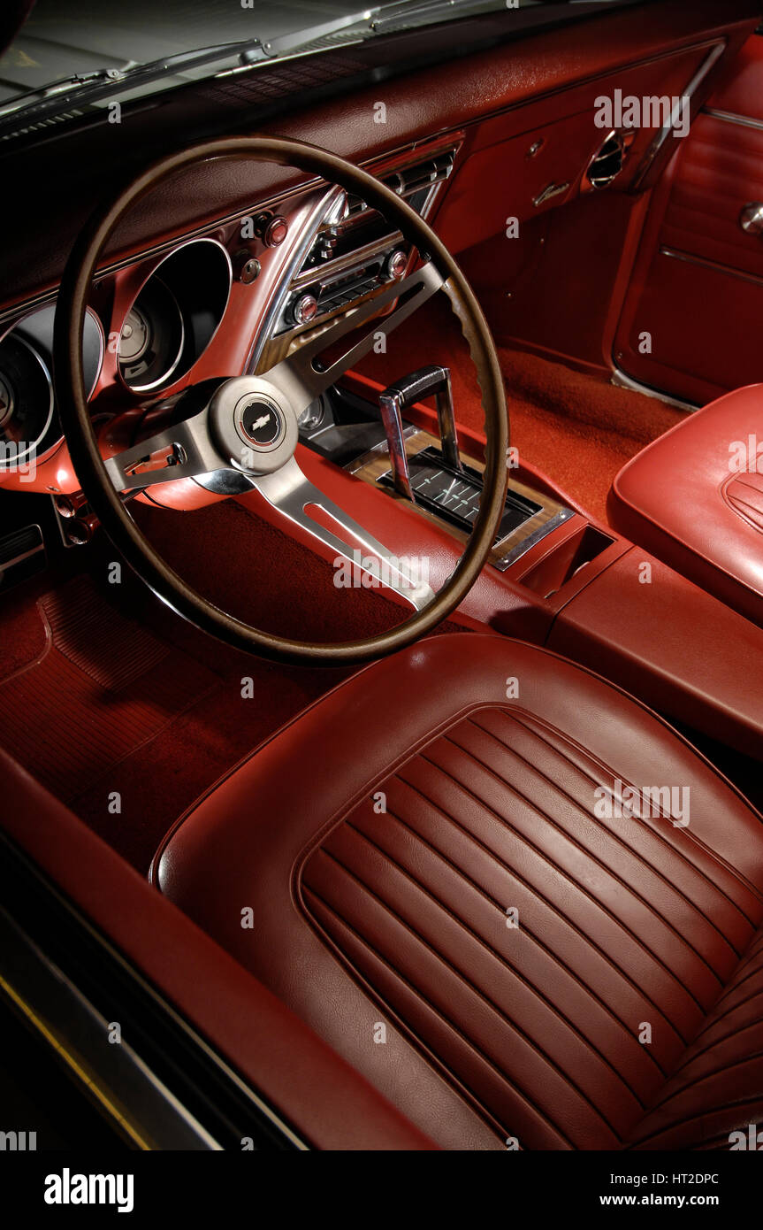 Chevrolet Camaro 327 rally sport Convertible 1968. Artist: Simon Clay ...