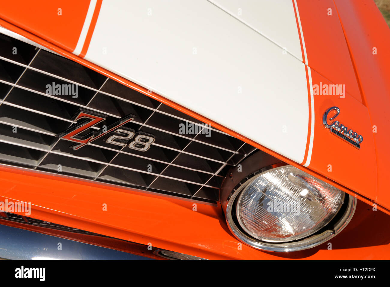 Chevrolet Camaro Z28 1969. Artist: Simon Clay Stock Photo - Alamy