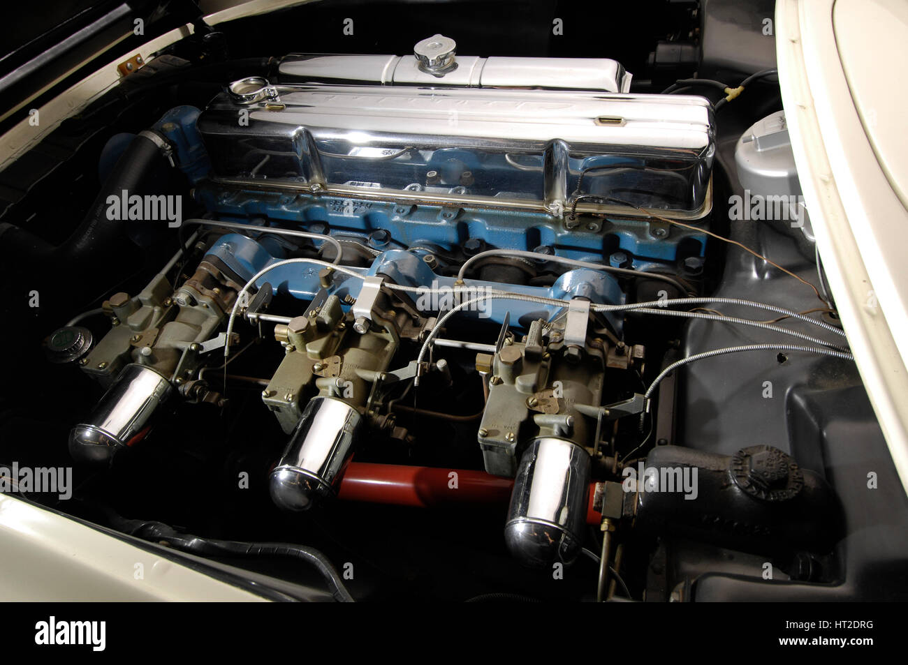 Chevrolet Corvette 1954 . Artist: Simon Clay Stock Photo - Alamy