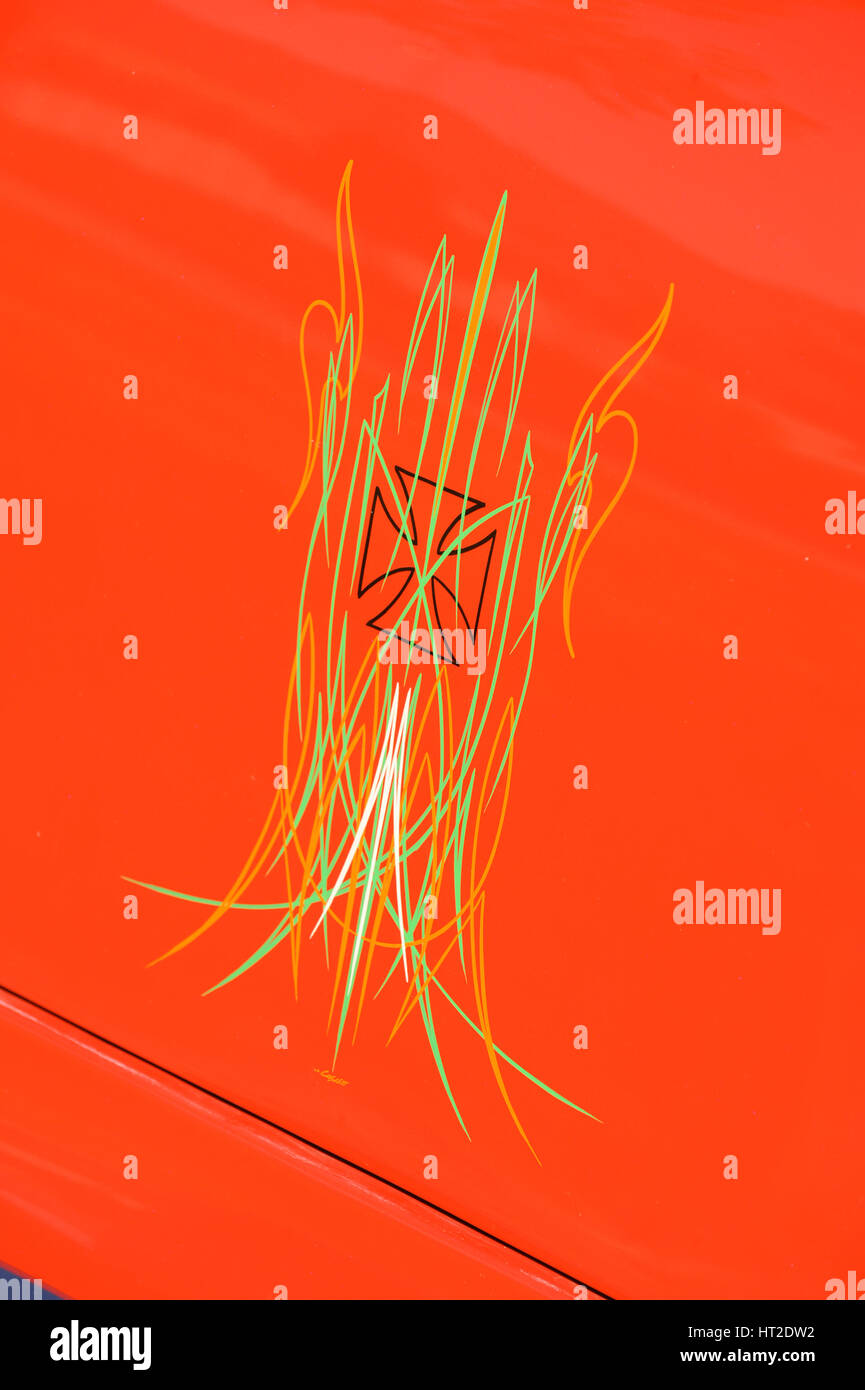 Chevrolet Handyman custom 1956. Artist: Simon Clay Stock Photo - Alamy