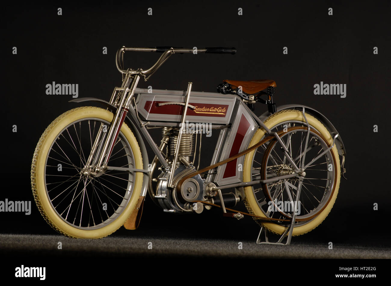 Excelsior single 1912. Artist: Simon Clay Stock Photo - Alamy