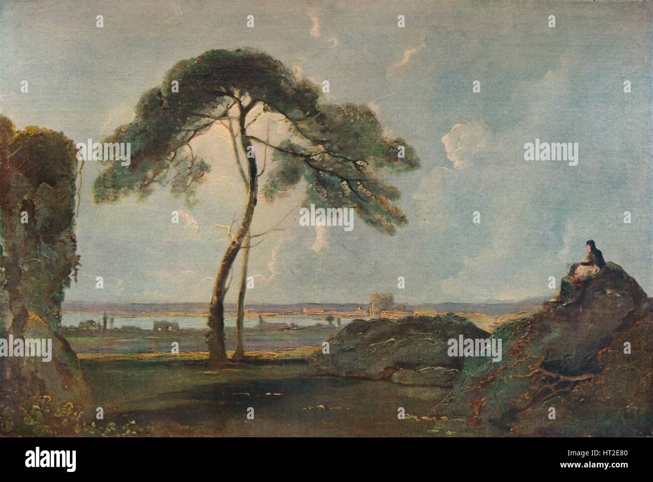 'Italian Landscape with a Stone Pine', c1756, (1938). Artist: Richard ...
