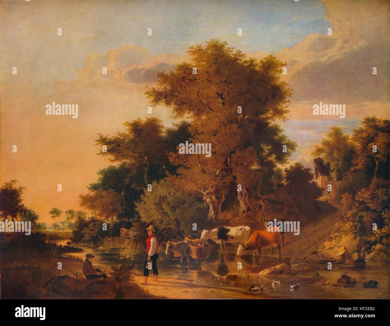 'The Travelling Tinker', c1829, (1938). Artist: George Vincent Stock ...