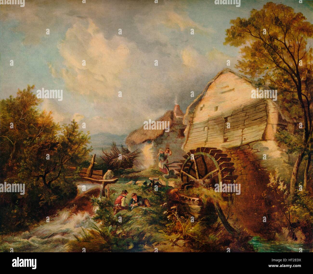 'Holly Street', 1847, (1938). Artist: George Burrell Willcock Stock ...