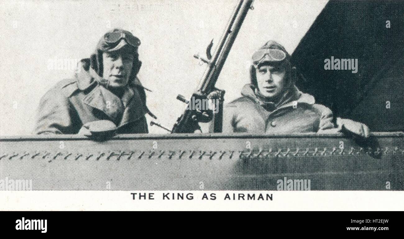 'The King as Airman', 1918 (1937). Artist: Unknown Stock Photo - Alamy