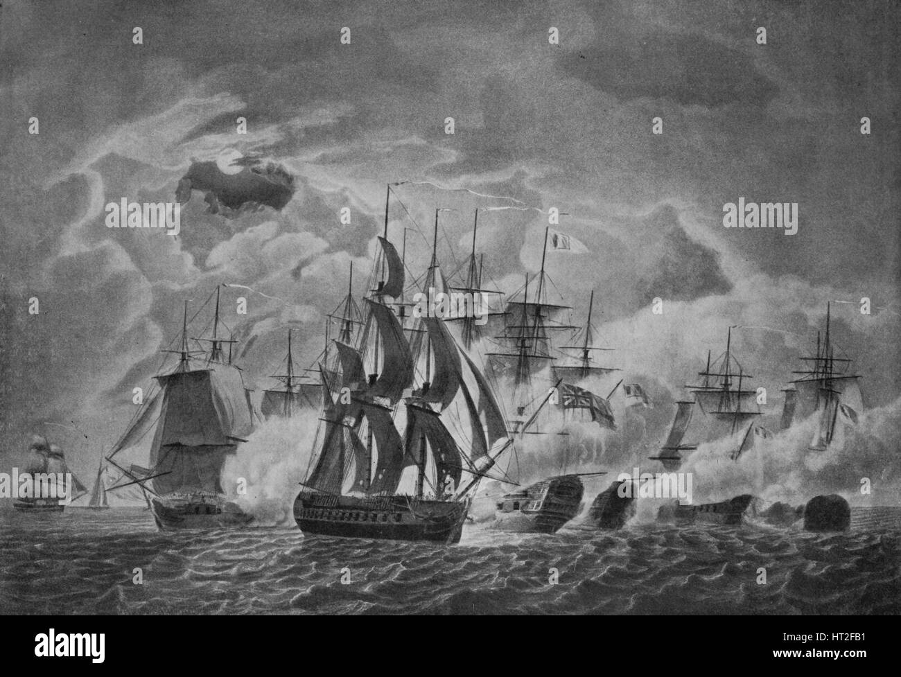 French ship 18th century hi-res stock photography and images - Alamy