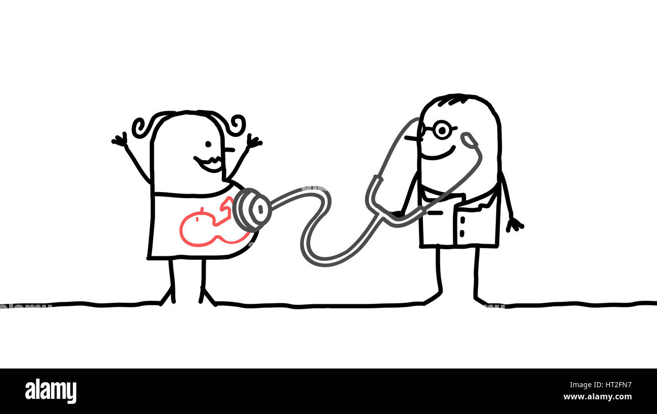 Auscultation drawing hi-res stock photography and images - Alamy