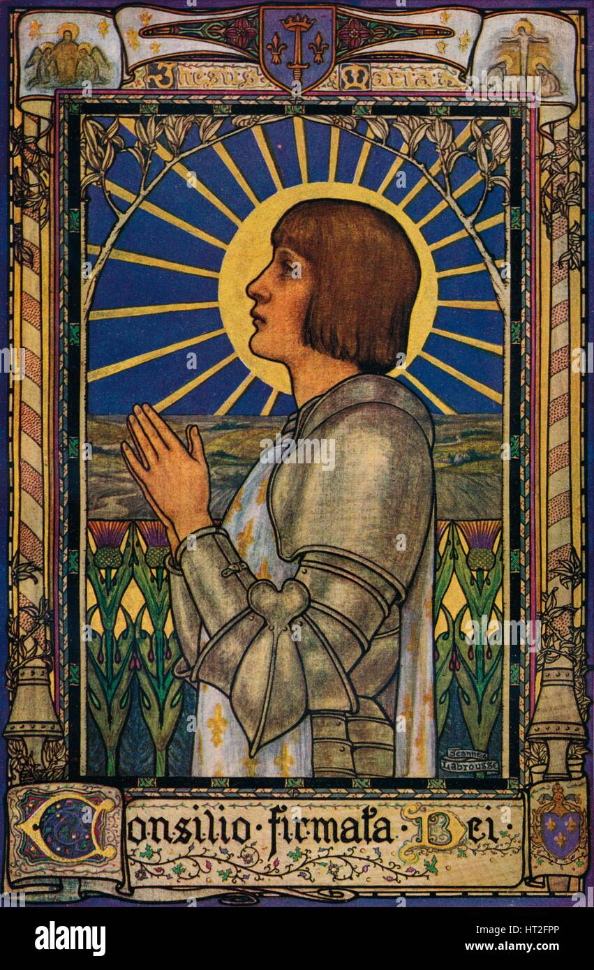 'Joan of Arc', c1900, (1918). Artist: Jeanne Labrousse Stock Photo - Alamy
