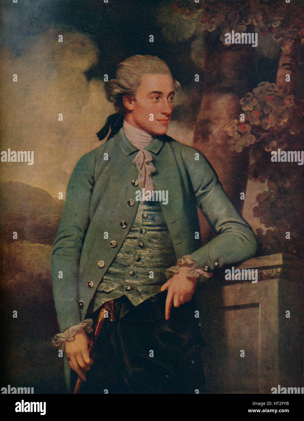 'John Mortlock, of Cambridge', c1790. Artist: John Downman Stock Photo ...