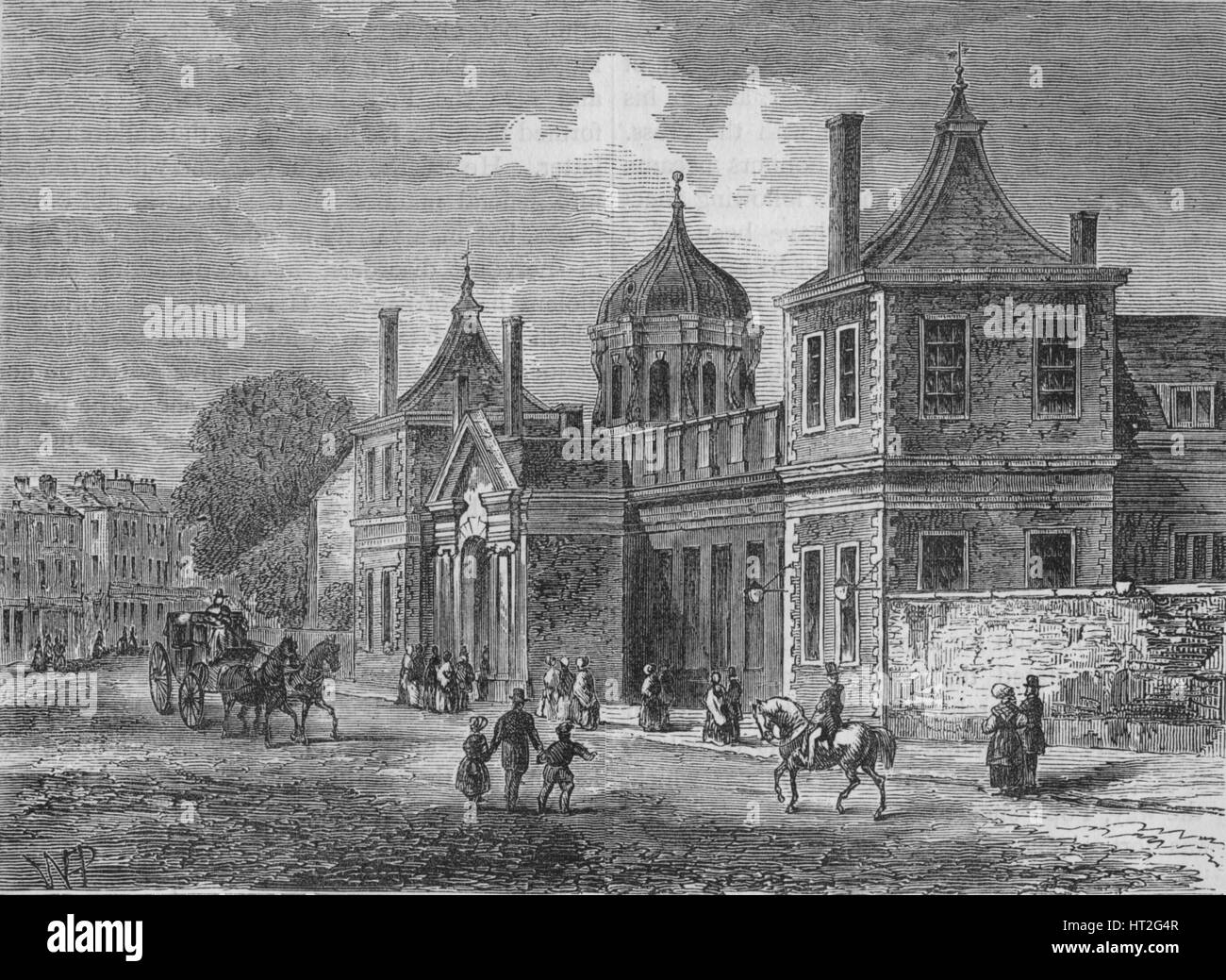 London 1830 engraving hi-res stock photography and images - Alamy