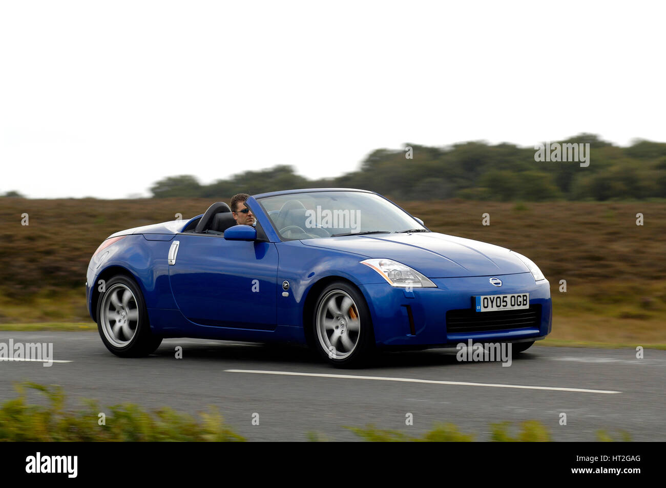 Blue nissan 350z hi-res stock photography and images - Alamy