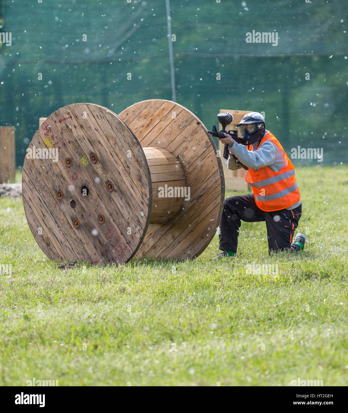 Painball player hi-res stock photography and images - Alamy