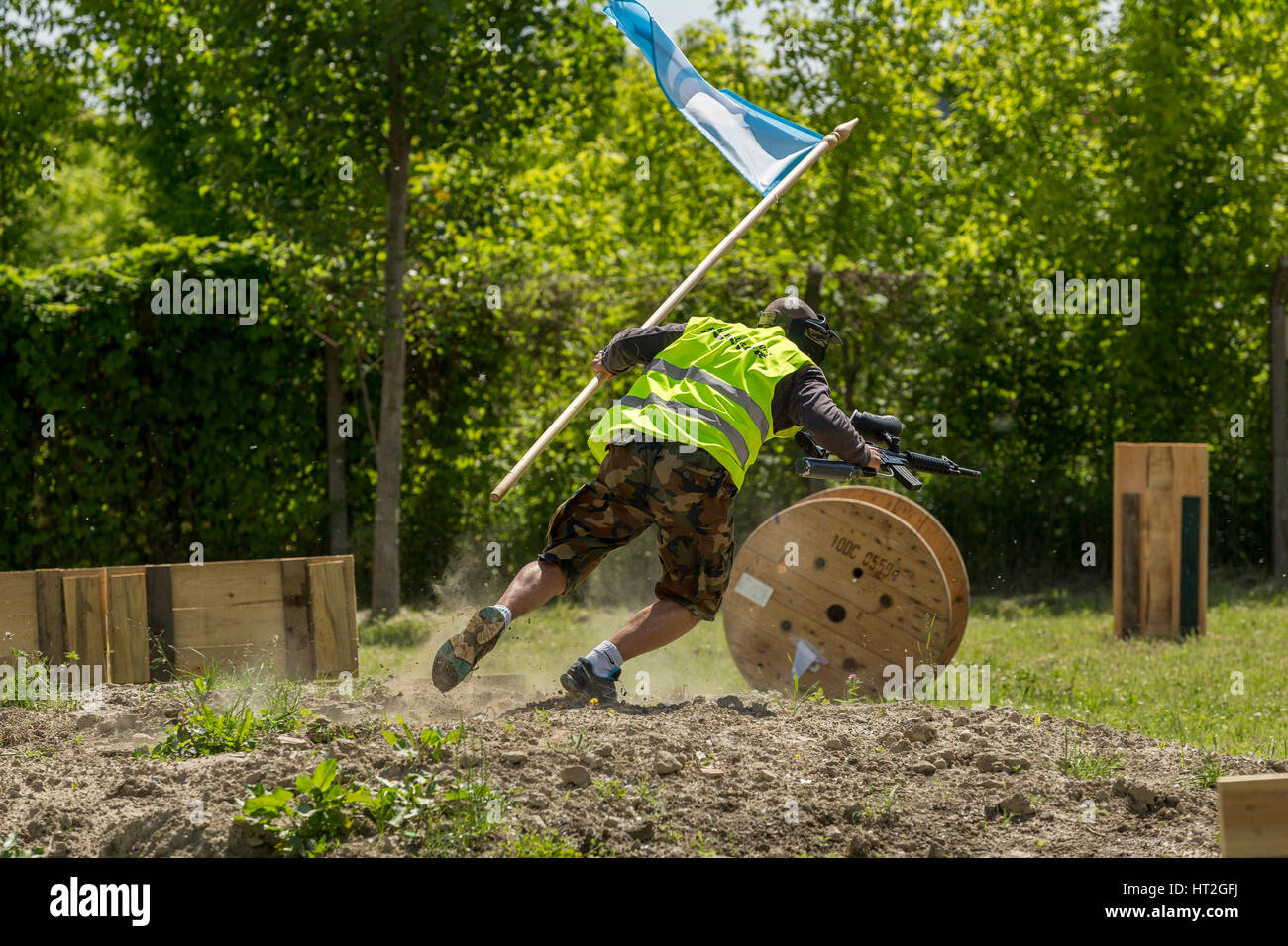 Painball player hi-res stock photography and images - Alamy