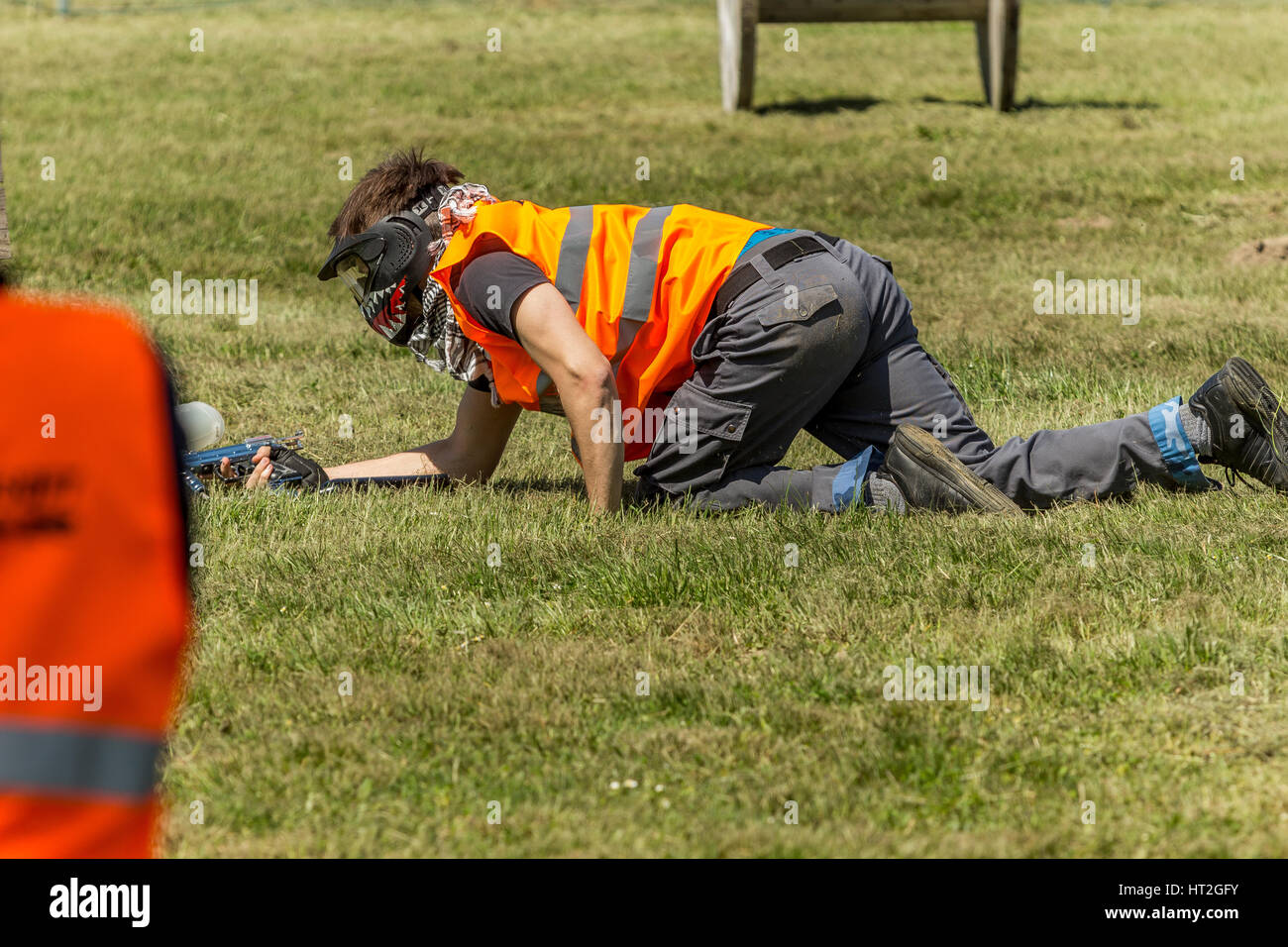 Painball player hi-res stock photography and images - Alamy