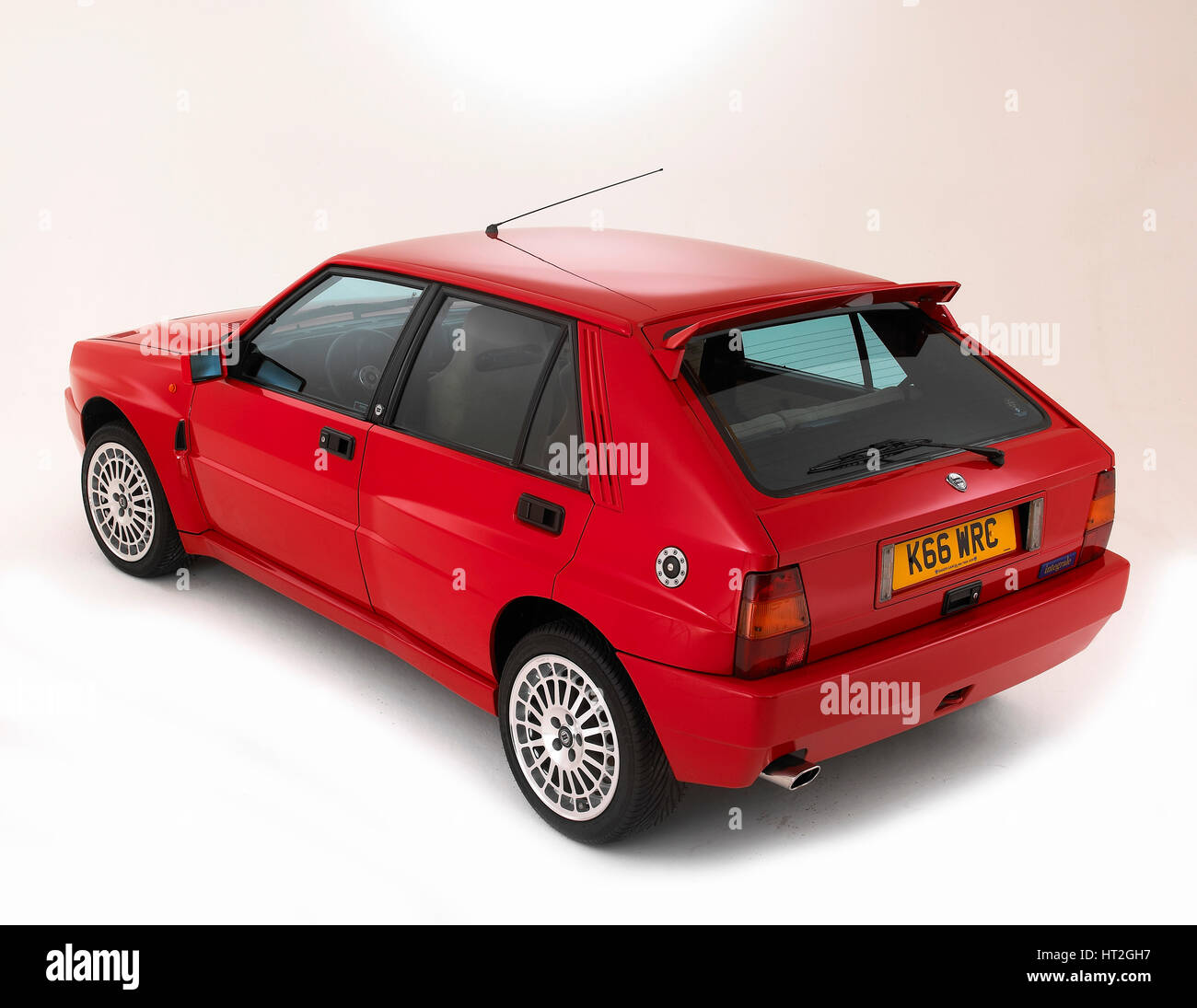 Red lancia delta hi-res stock photography and images - Alamy