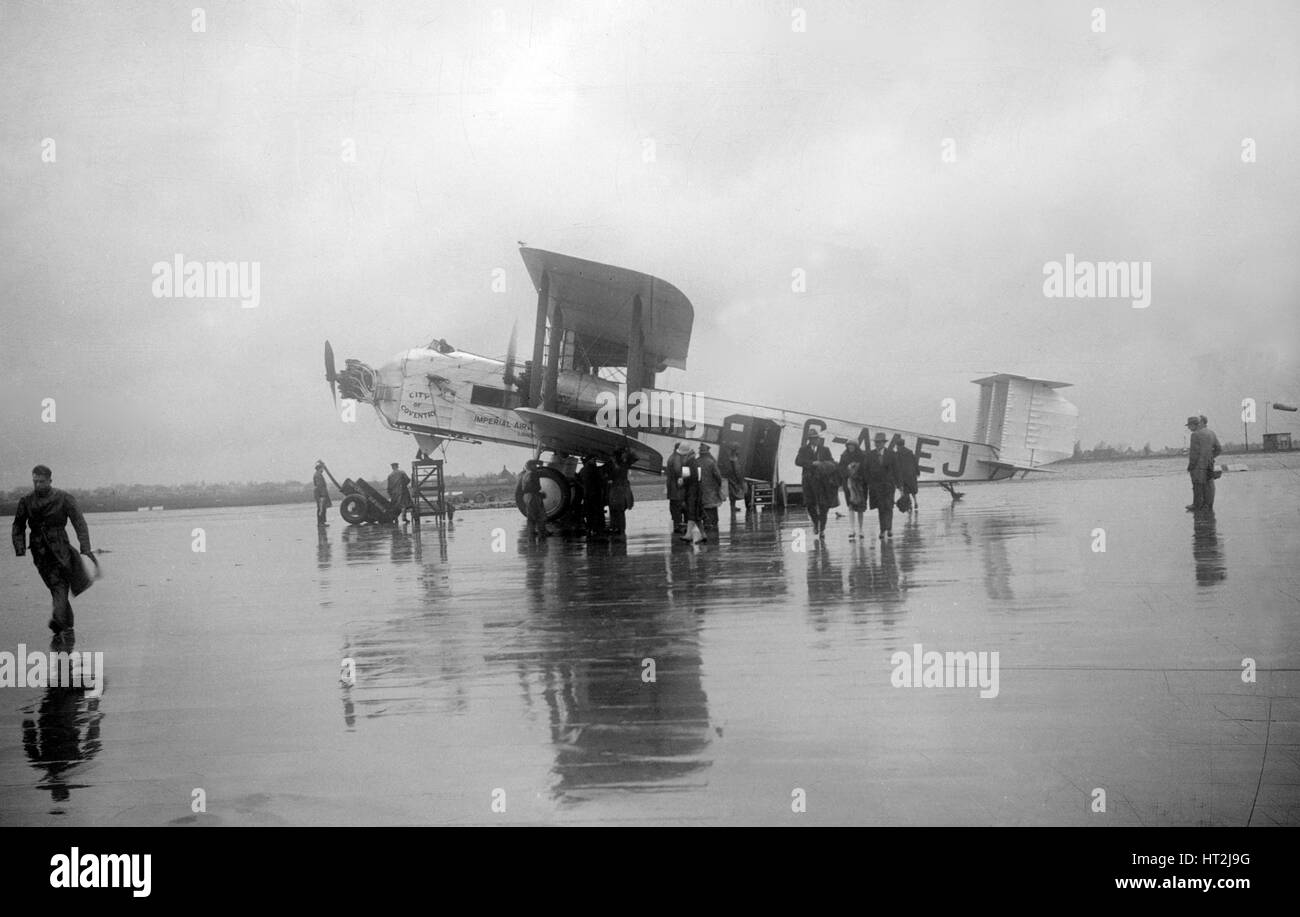 Armstrong Whitworth Argosy, Croydon Aerodrome, 25 April 1931. Artist ...