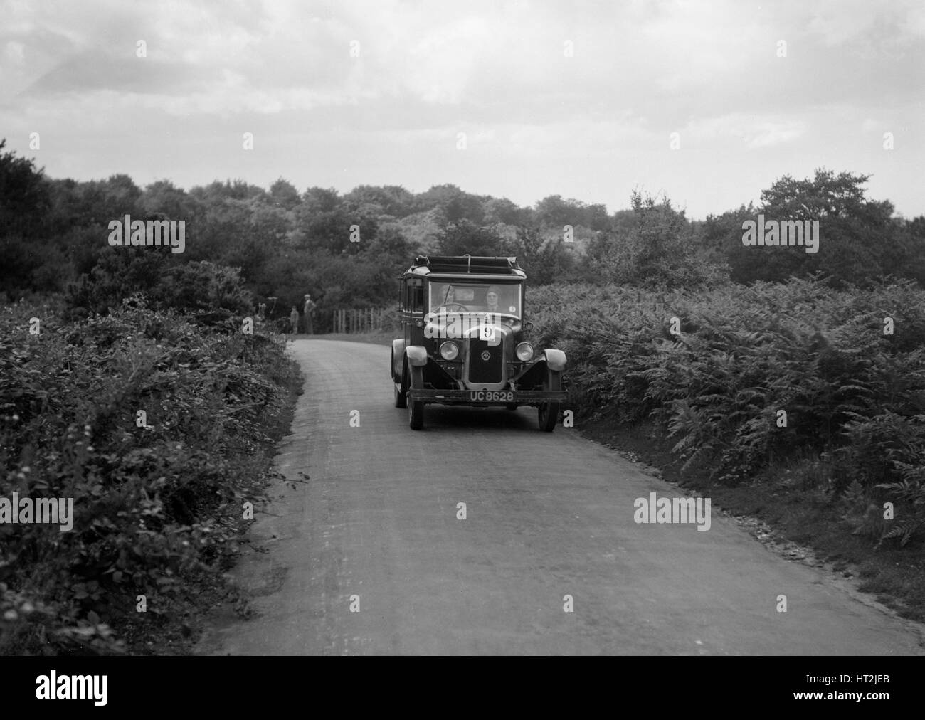 Austin 20 taking part in a First Aid Nursing Yeomanry trial or rally ...
