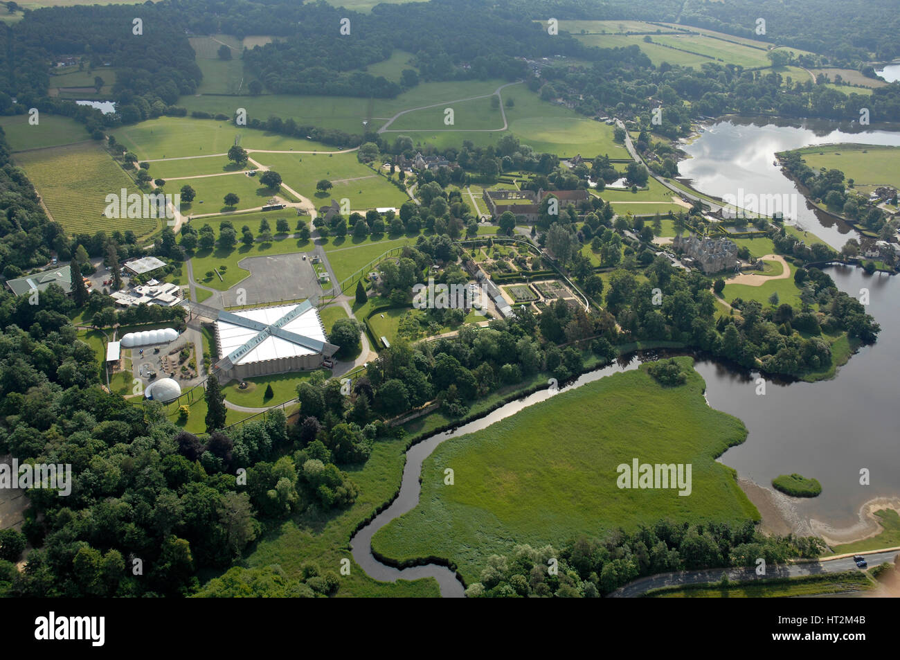 Beaulieu uk aerial hi-res stock photography and images - Alamy