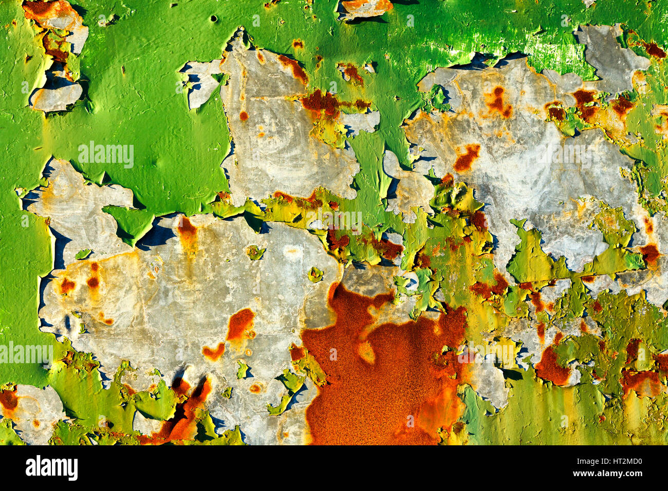 Rusty flaking pattern Stock Photo - Alamy