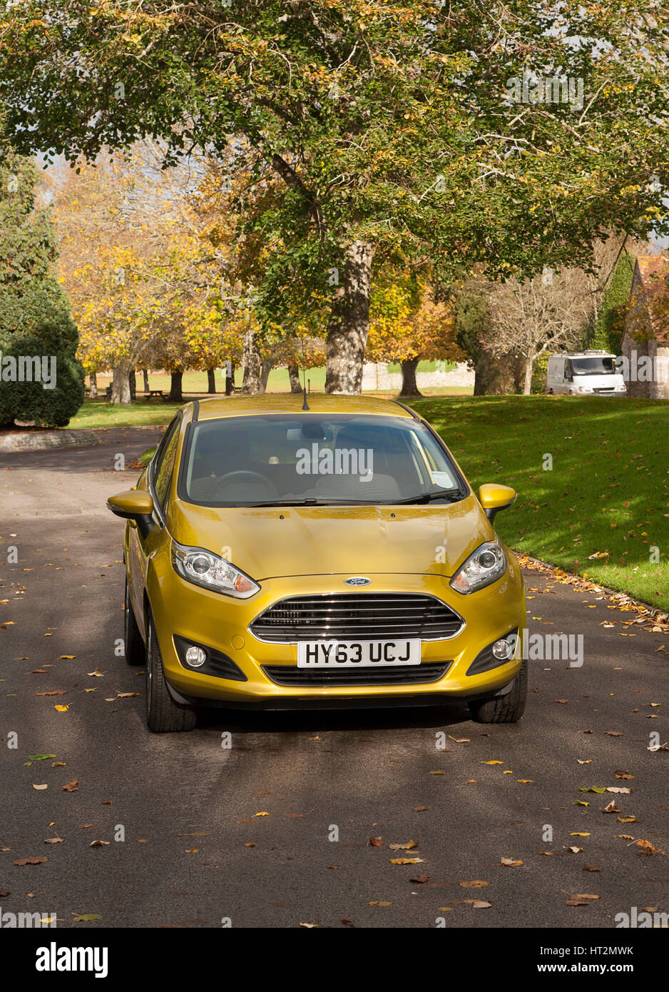 Yellow Ford Fiesta High Resolution Stock Photography and Images - Alamy
