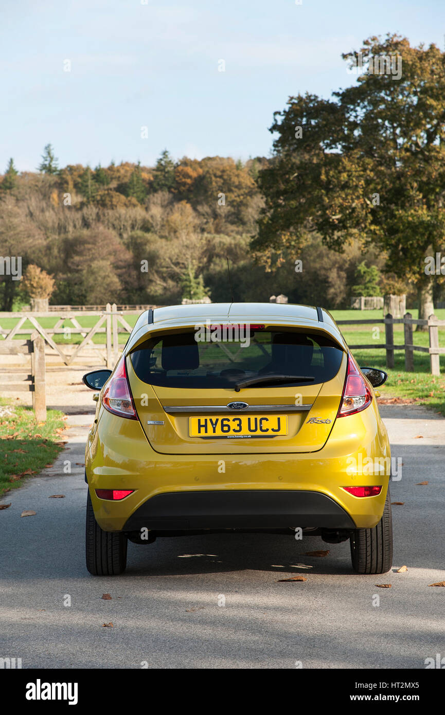 Yellow Ford Fiesta High Resolution Stock Photography and Images - Alamy