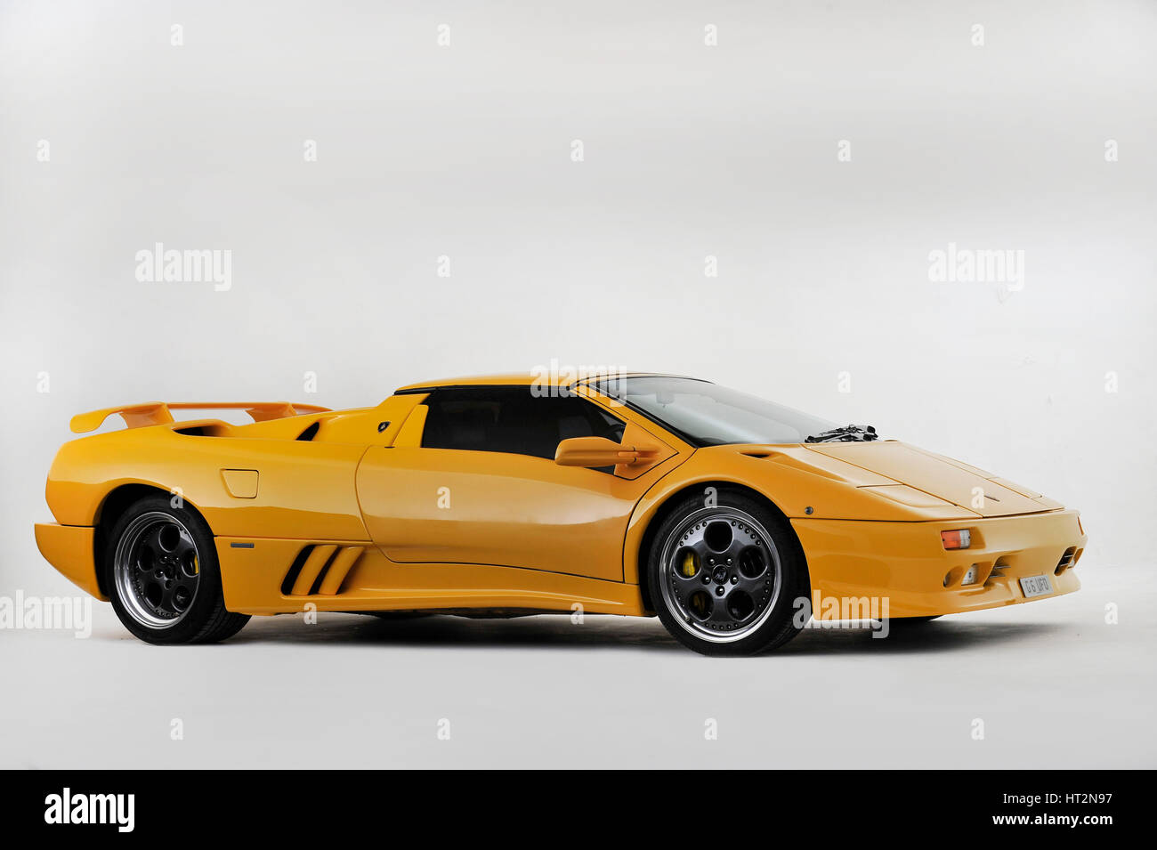 Yellow lamborghini diablo hi-res stock photography and images - Alamy