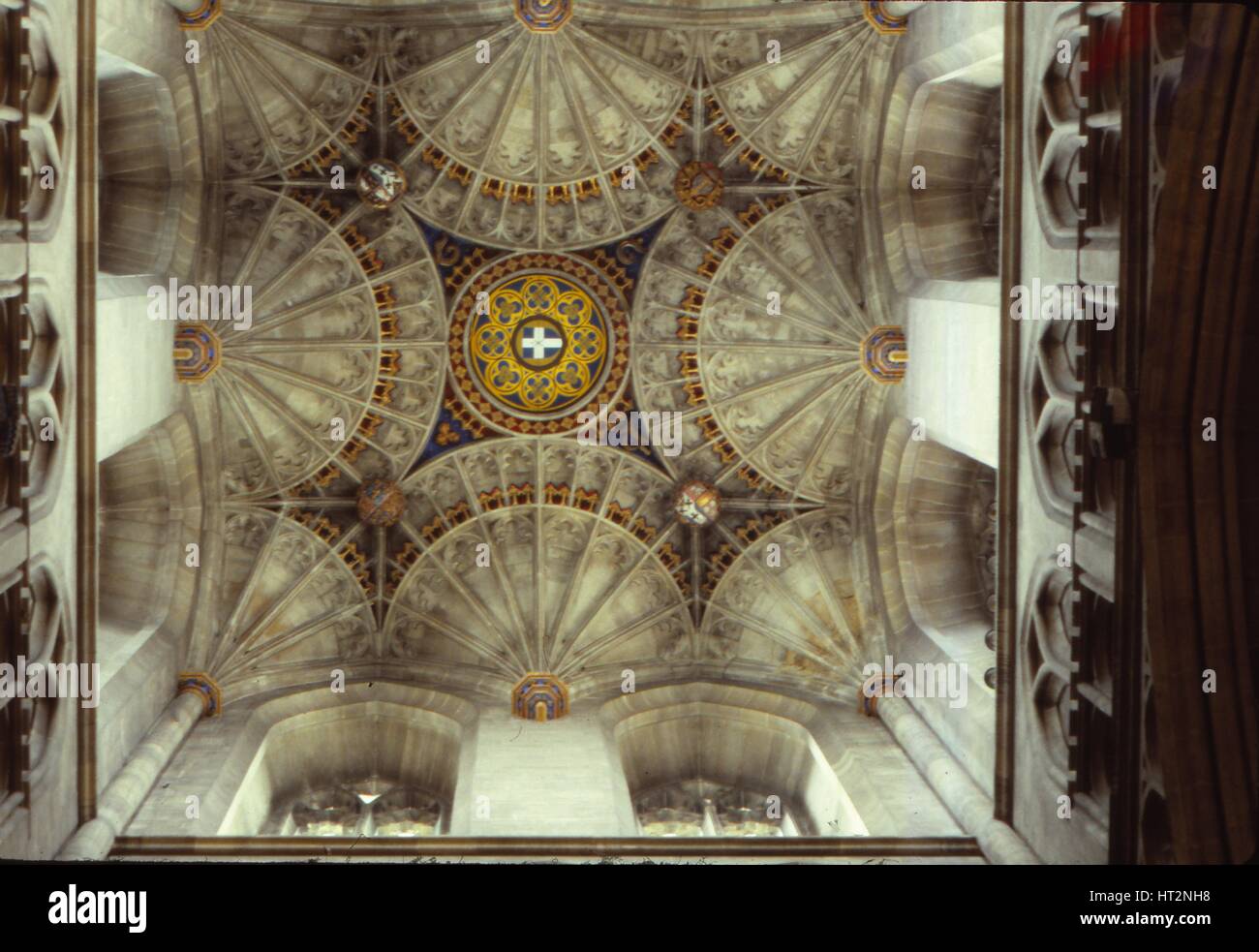 Fan Vaulting in Canterbury Cathedral, Kent, England, 20th century ...