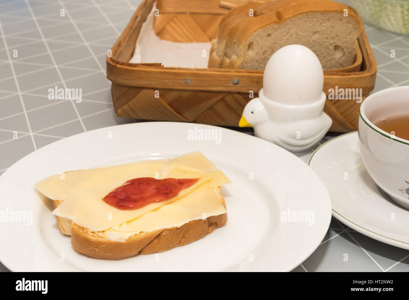 Tea and toast hi-res stock photography and images - Alamy