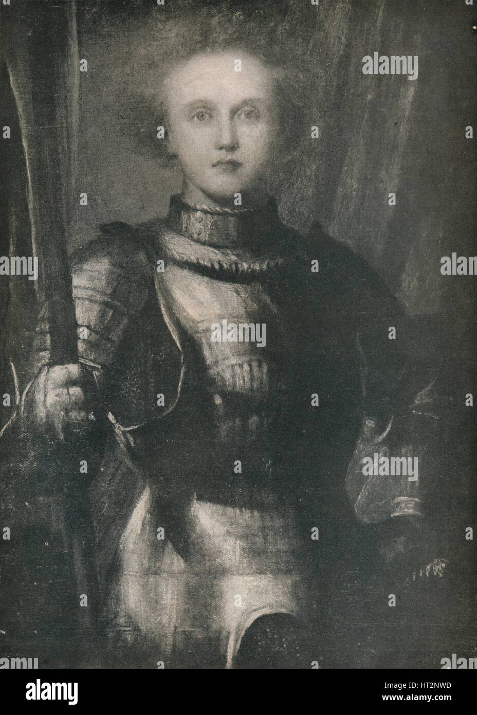 'Aspirations', 1866, (1917). Artist: George Frederick Watts Stock Photo ...